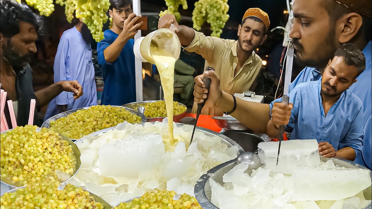 Beat the Heat with Karachi’s Fresh Grape Juice | Summer Street Drink ...
