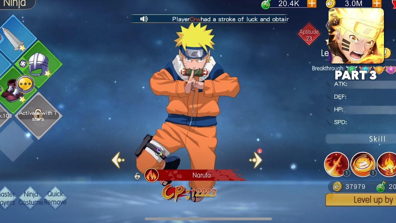 NEW GAME NARUTO! - Rikudo: Ultimate Ougi Gameplay Part 3 (iOS, Android ...
