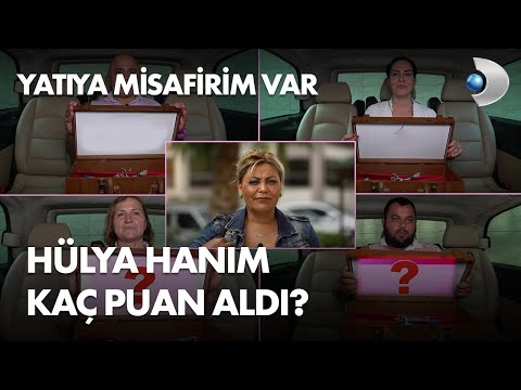 Hülya Hanım gün sonunda kaç puan aldı? Yatıya Misafirim Var 7. Bölüm