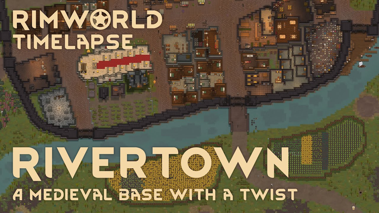 RimWorld Timelapse - Rivertown - YouTube