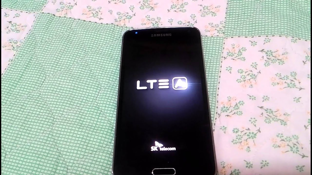 갤럭시s5 부팅영상 (Galaxy s5 booting) - YouTube
