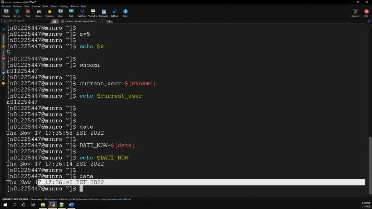 05 storing result in variables - YouTube