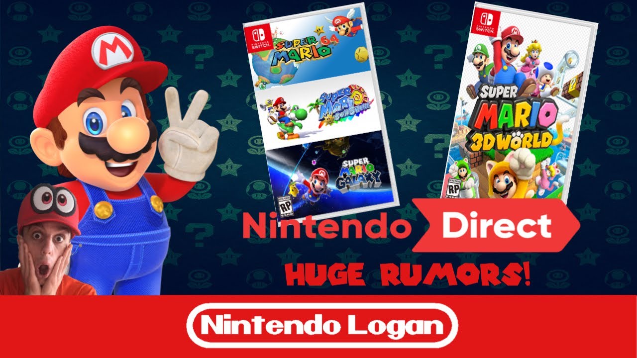 Super Mario 3D Remasters + Super Mario 3D World Deluxe NEW RUMORS ...