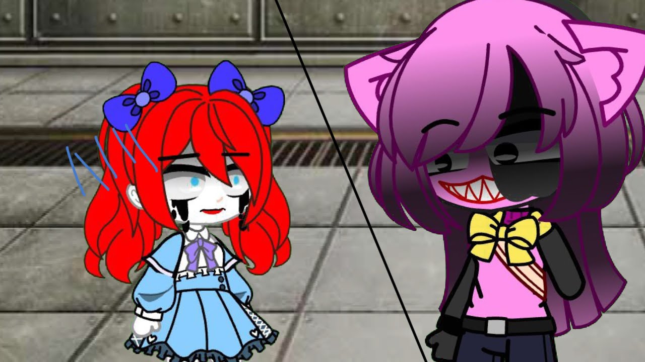 Kissy doesn't trust Poppy anymore //Gacha AU + Poppy playtime chapter 4 ...