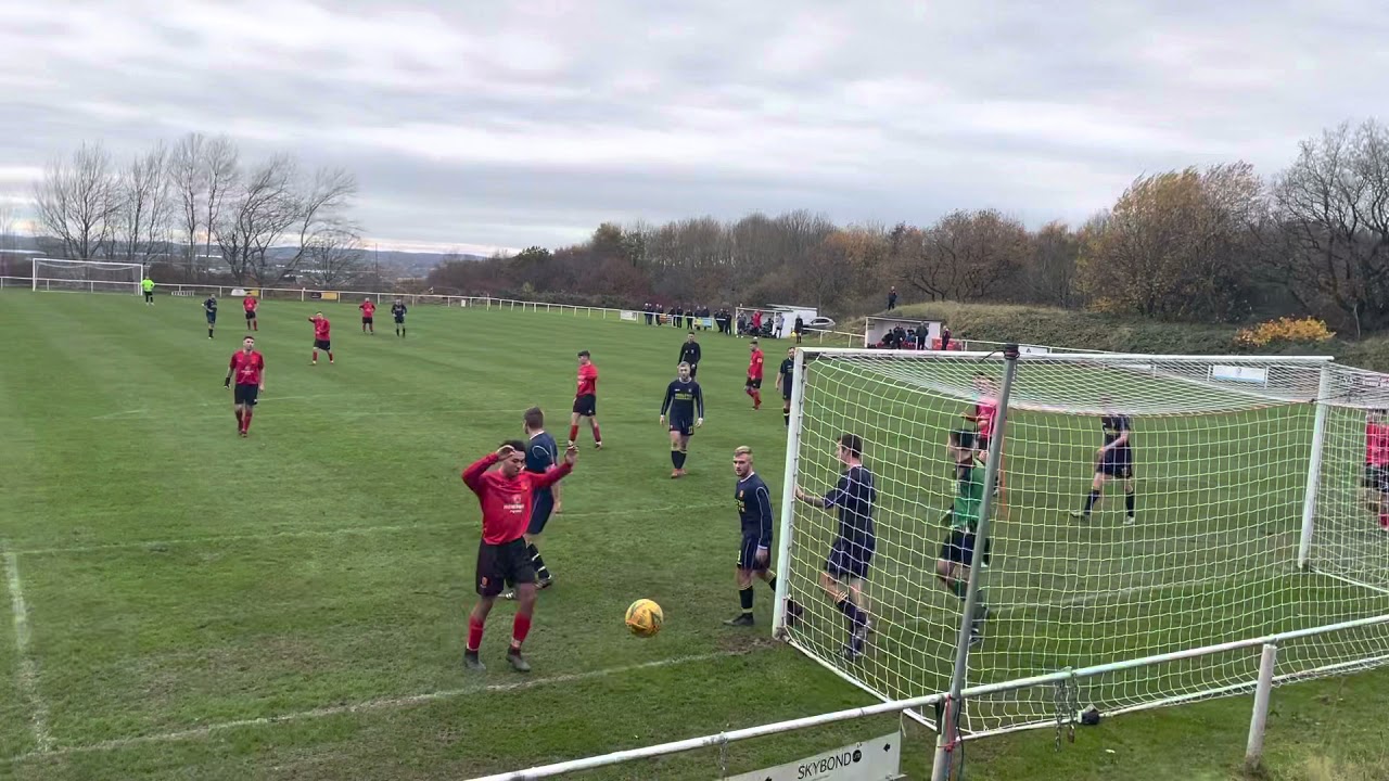20/11/21 Foley Meir FC v Audley FC Match action Staffs County Senior ...