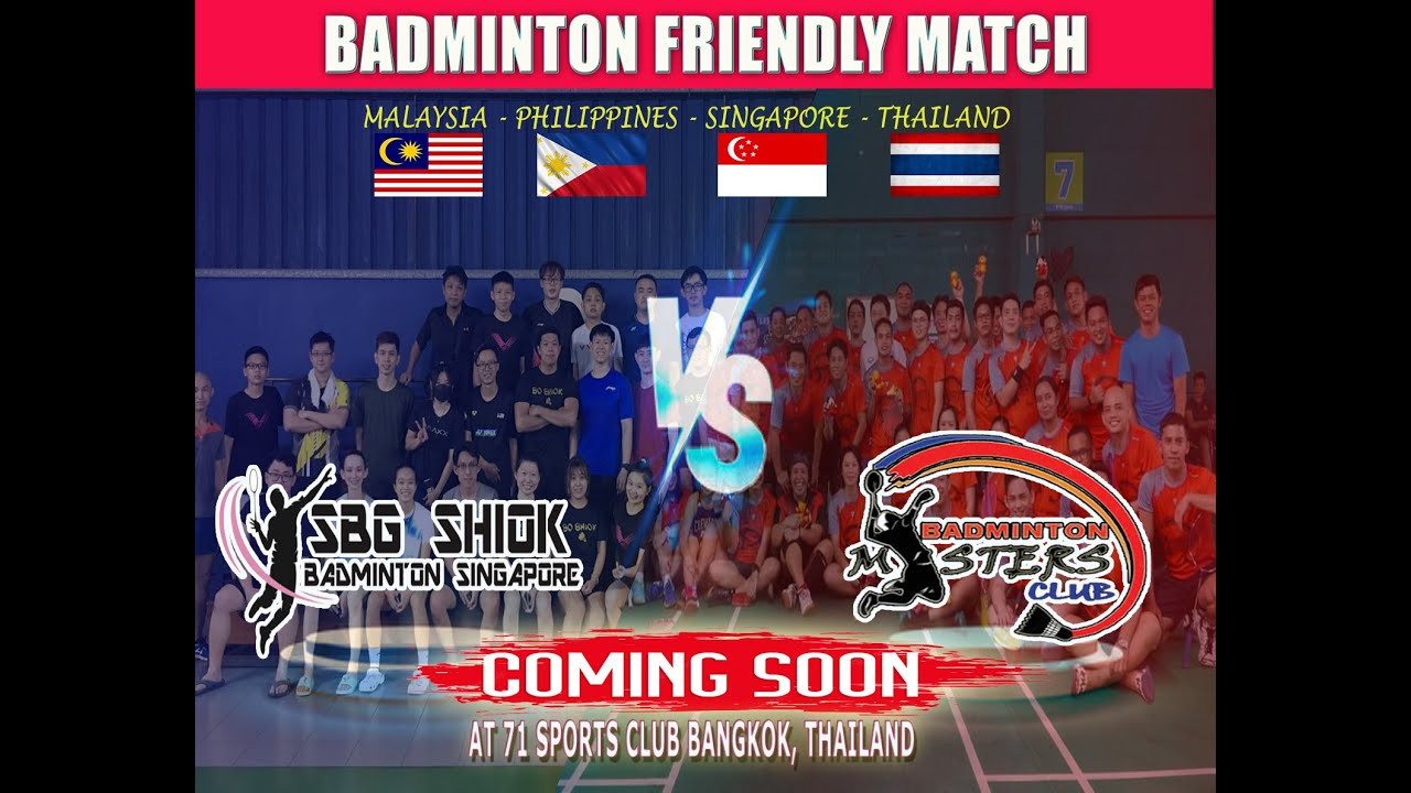 BADMINTON FRIENDLY MATCH - YouTube