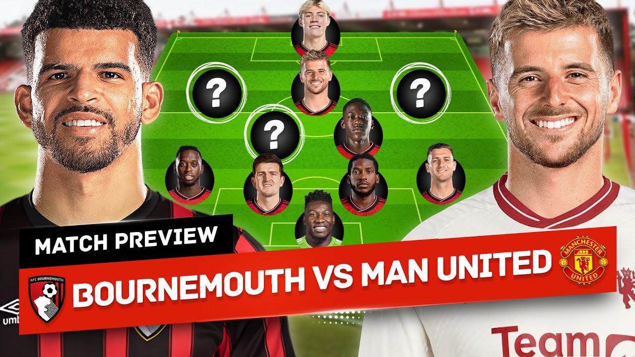 Seven Goals Shared ️⚽️ Manchester United 5 2 Afc Bournemouth