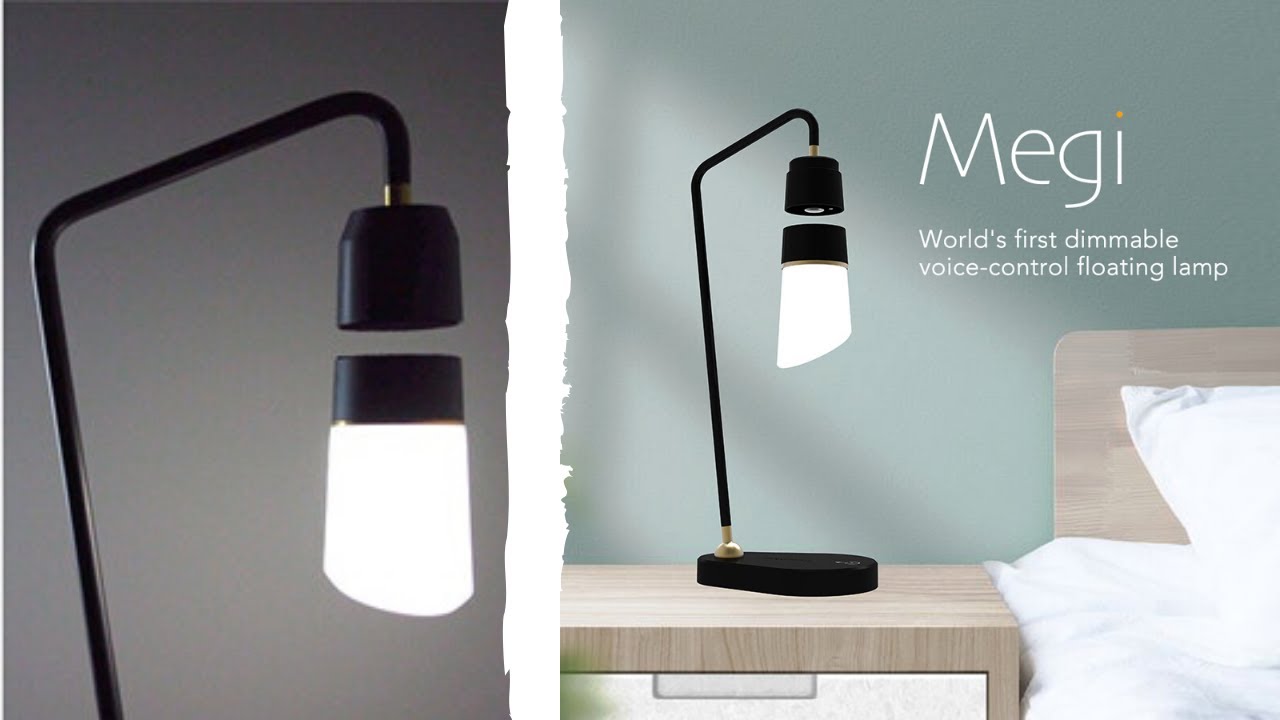 Introducing Megi | World's First Dimmable Voice Control Floating Lamp ...