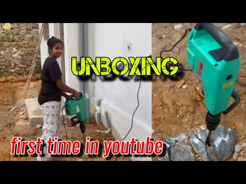 Dca demolition hammer # concrete breaker unboxing - YouTube
