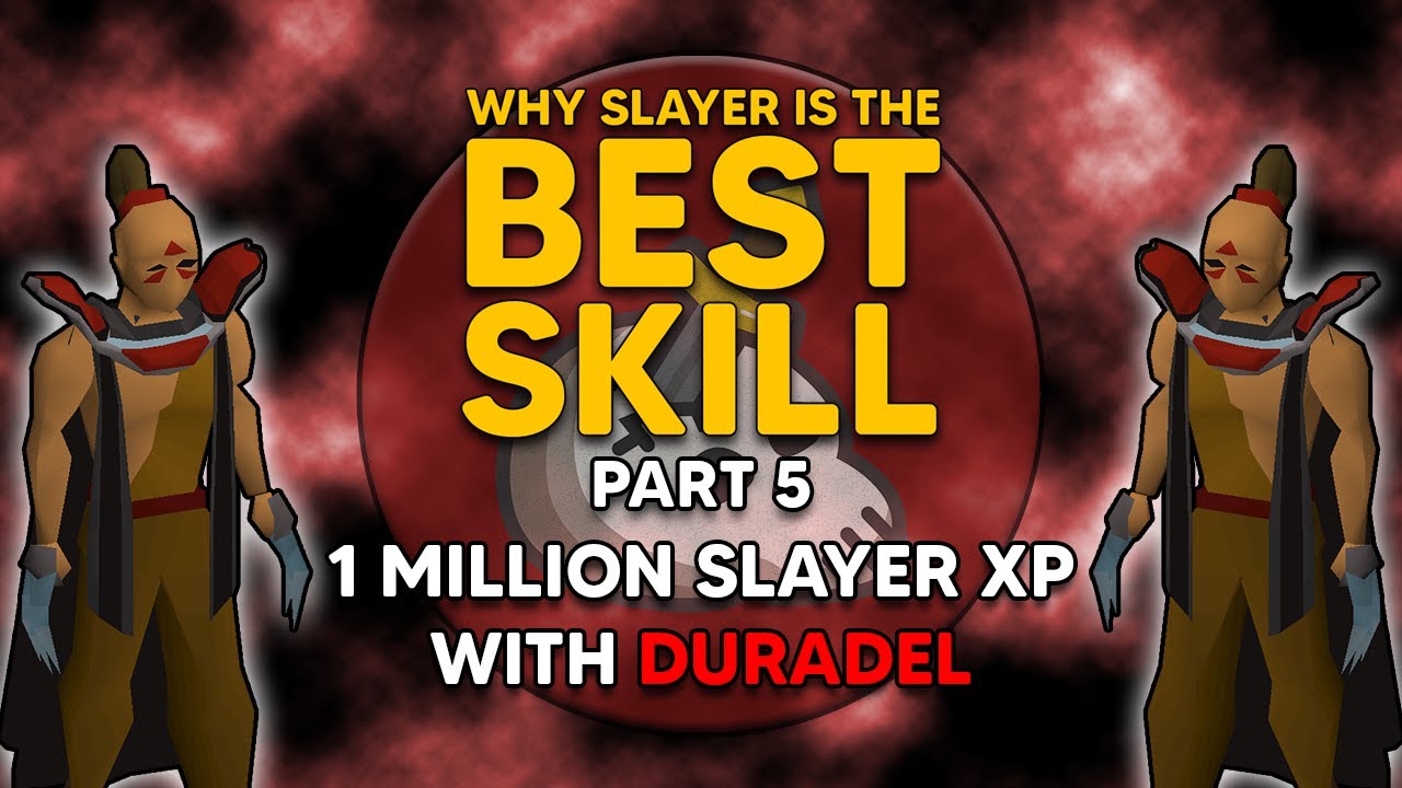 1,000,000 Slayer XP With Duradel - How Much Can You Make? - YouTube