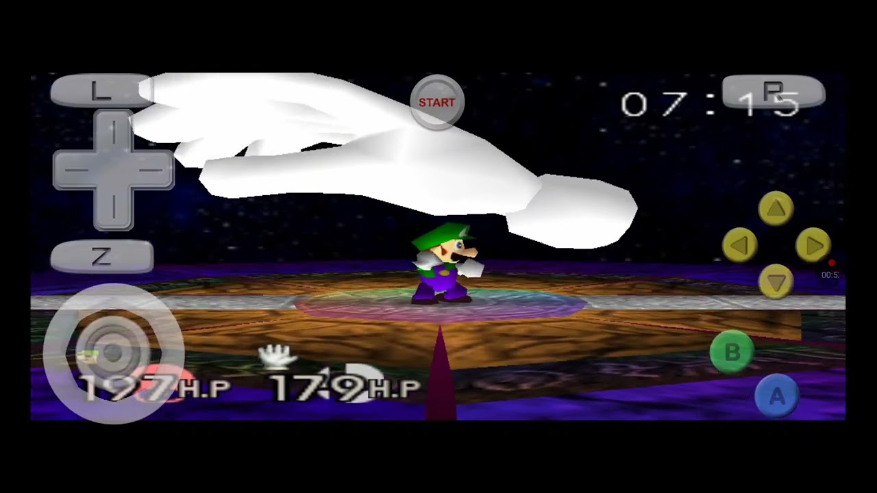 Luigi vs Master hand en Smash Remix 1.4.0 en nivel 10 - YouTube