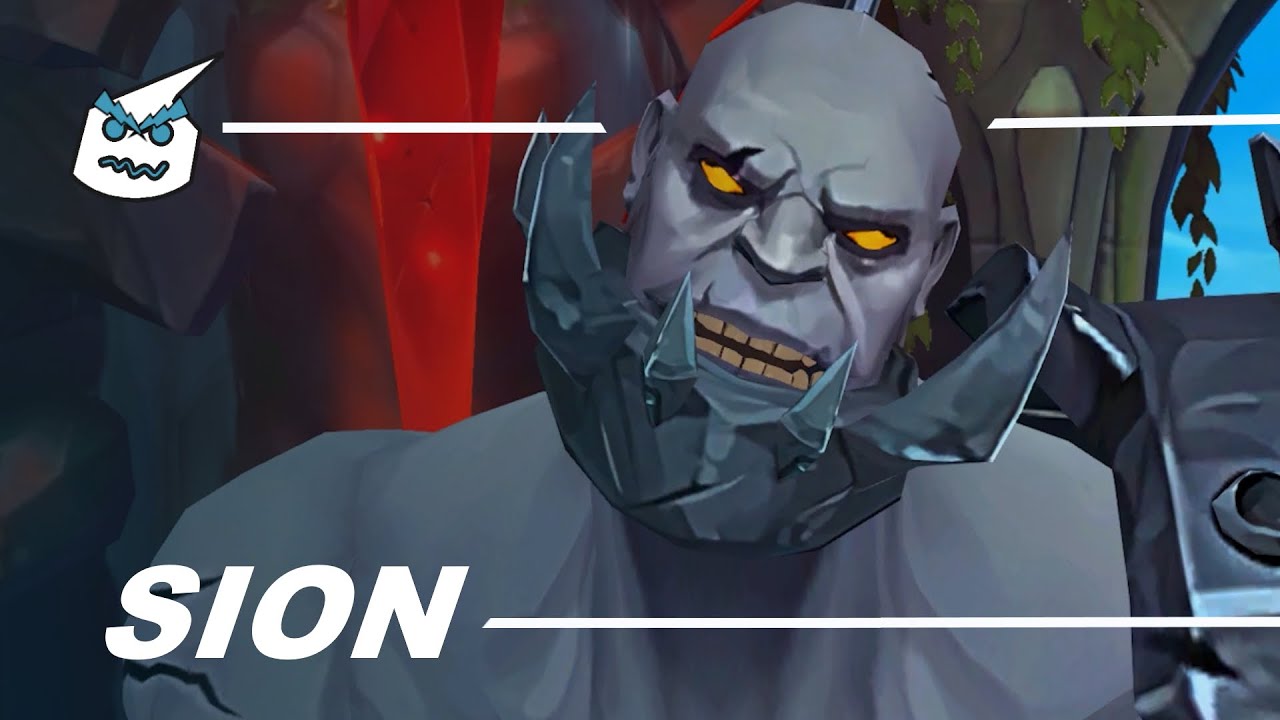 Sion.face | Wild Rift Model - YouTube