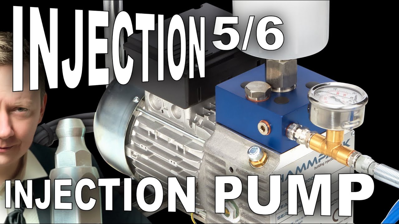 Injection Crack Repair 5/6 - How to use the injection pump - YouTube