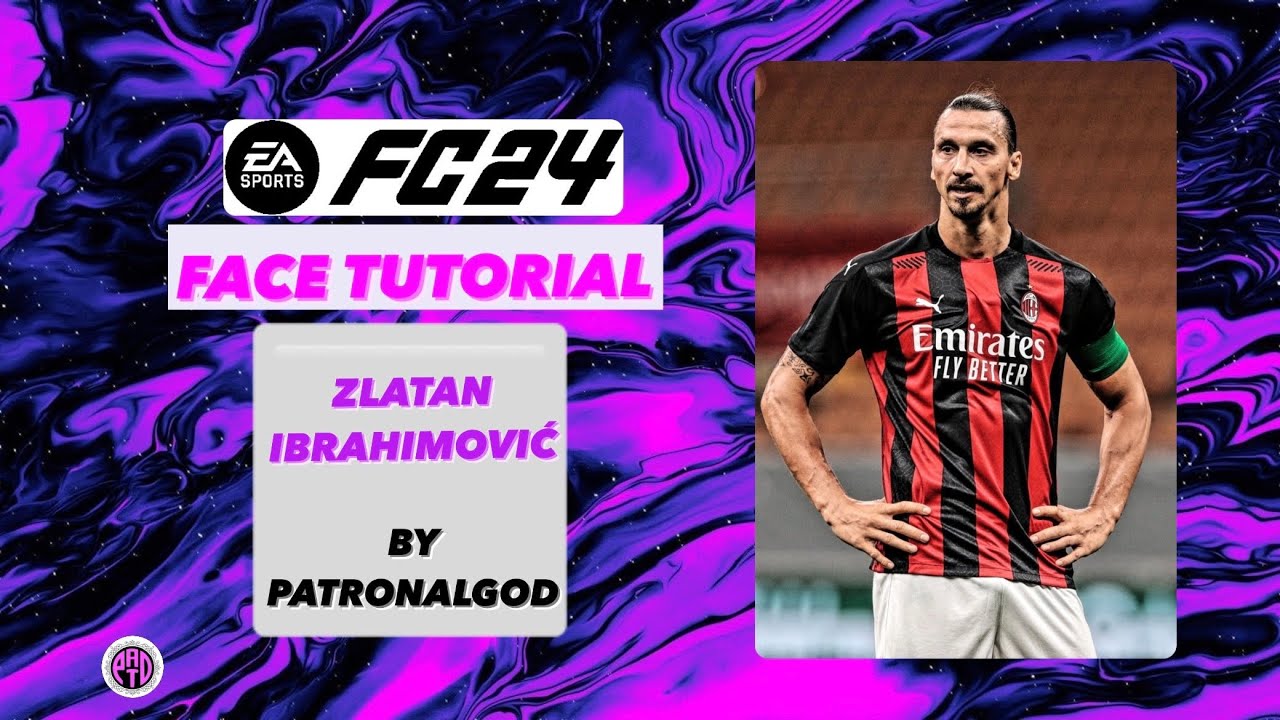 FC 24 ZLATAN IBRAHIMOVIĆ FACE CREATION | PRO CLUBS | COMO HACER A ...