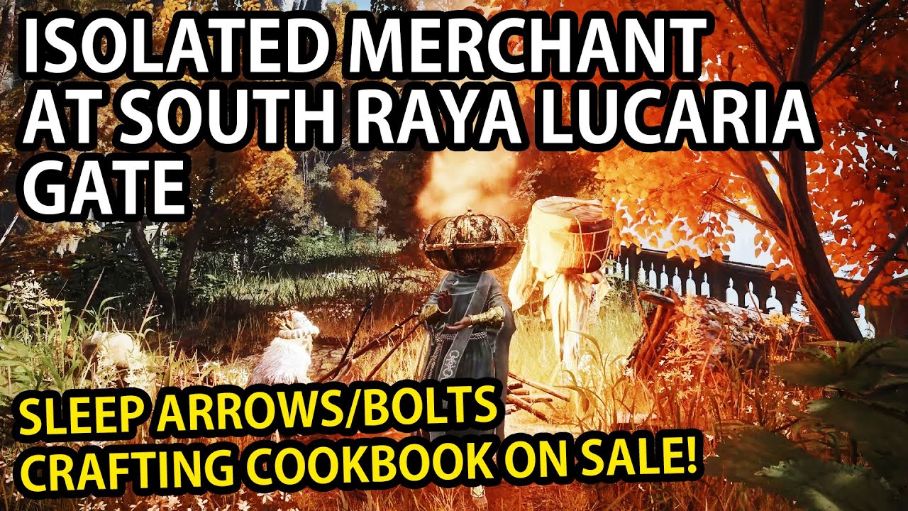 ELDEN RING - MISSABLE ISOLATED MERCHANT LOCATION AT SOUTH RAYA LUCARIA ...
