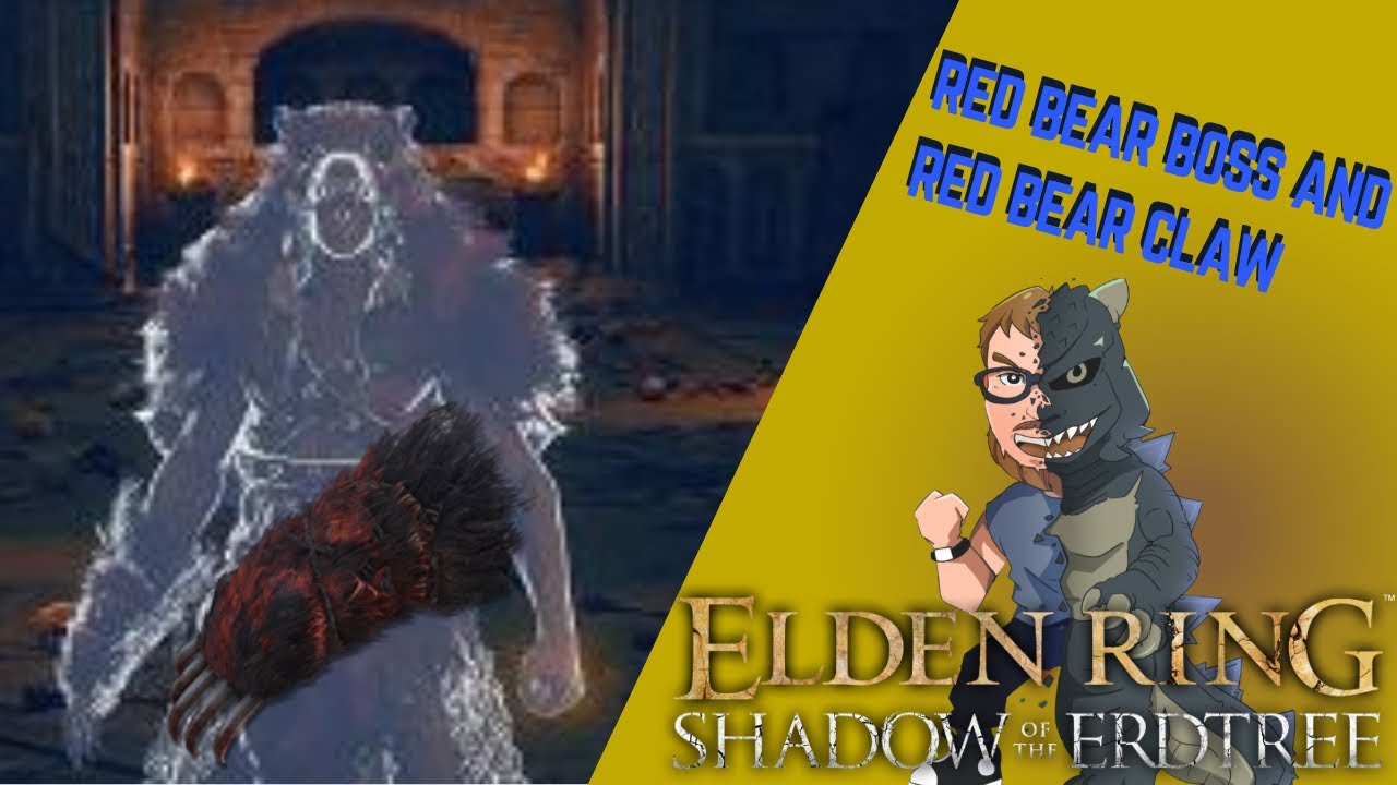 ELDEN RING SHADOWS OF THE ERDTREE - RED BEAR BOSS - YouTube