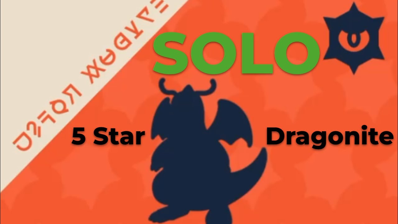 How to solo 5 star Dragonite Dark Tera Type - Annihilape - Pokemon ...