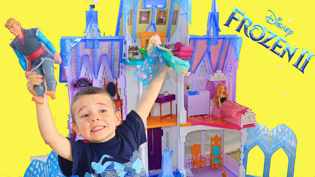 Frozen 2 Elsa & Anna GIANT SURPRISE CASTLE Disney Frozen II Ultimate ...
