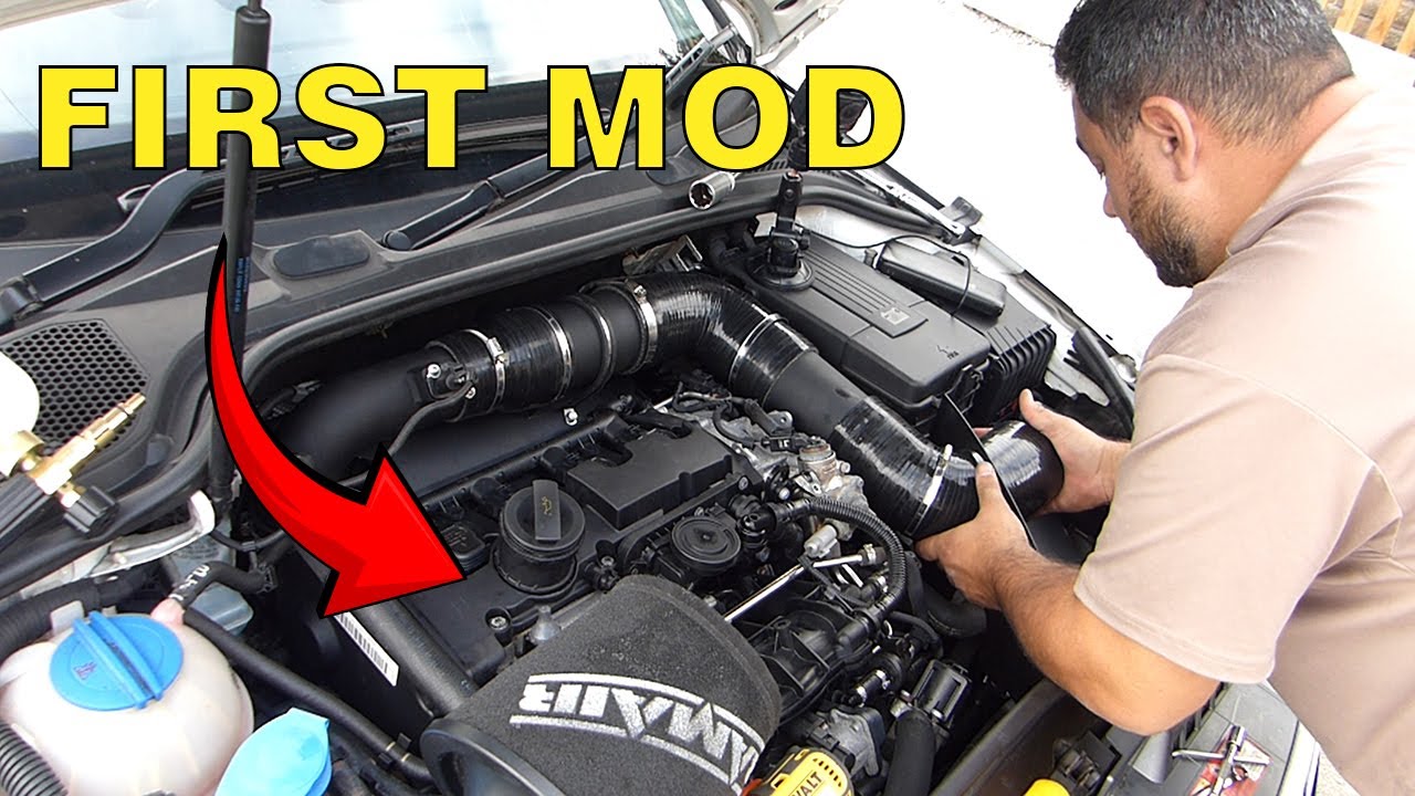 FITTING A RAMAIR OVERSIZE ON MY AUDI S3 - ENGINE DEGREASE - YouTube