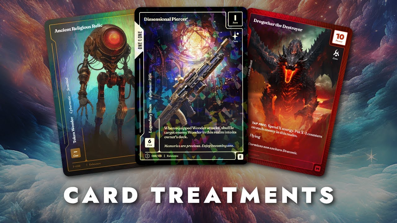 Wonders of The First Card Treatments - YouTube