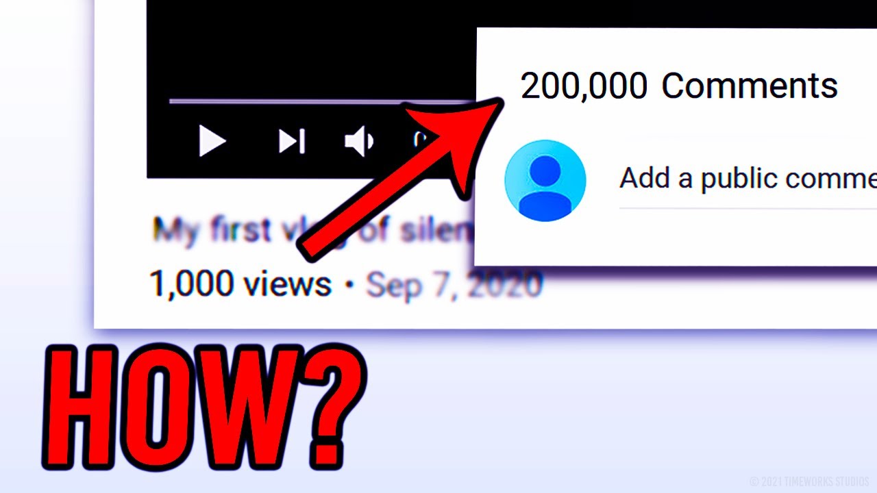 This Video Has 1000 Views And 200K Comments!? - YouTube