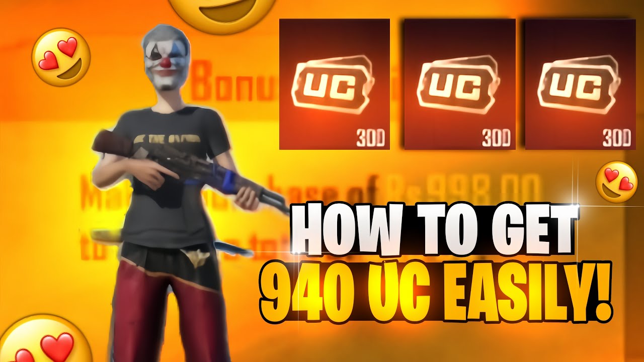 HOW TO GET 940 UC EASILY! || Uc Rewards || PUBG MOBILE - YouTube