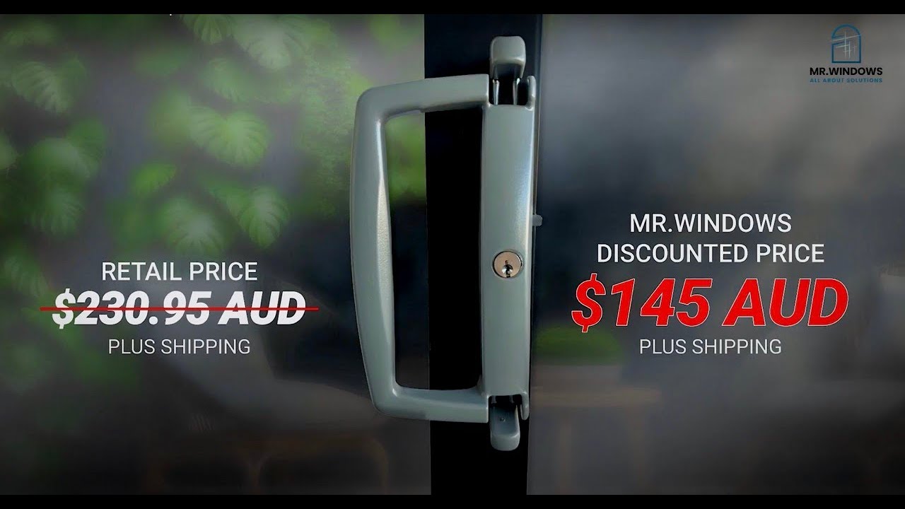 DS 3135 TIMBARA SLIDING PATIO DOOR LOCK SALE! | MR.WINDOWS - YouTube
