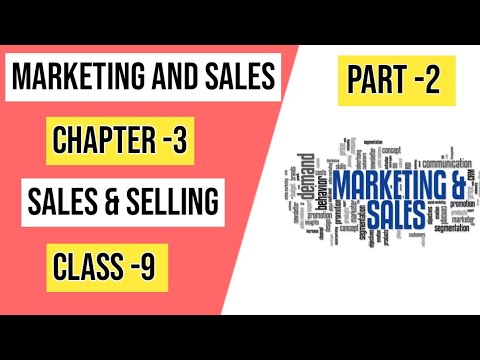 Chapter -3 | Class -9 Marketing & Sales | Part -2 |#marketing - YouTube