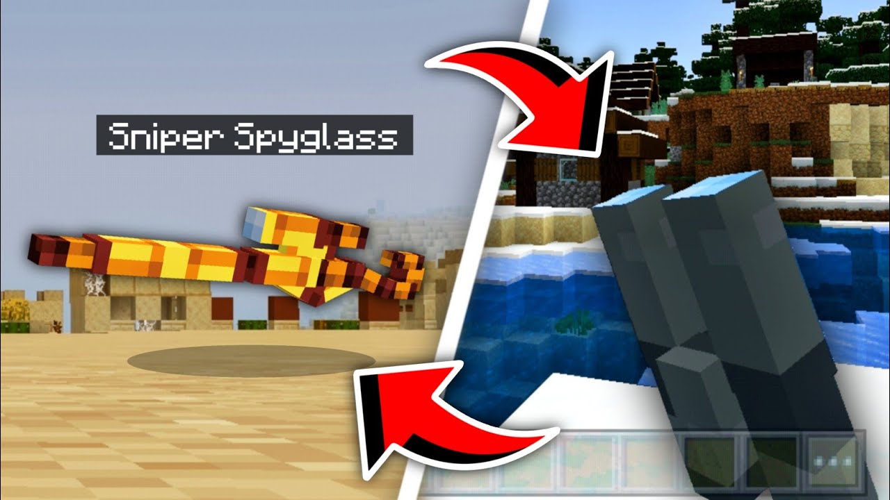 TOP 5 Spyglass Resource / Texture Packs for Minecraft (Snipers ...