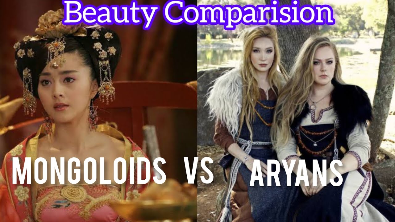Beauty Comparision between Mongoloid & Aryans. - YouTube