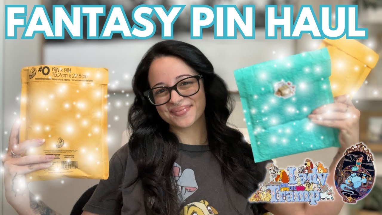 Disney Fantasy Pin Haul | Fan Made Disney Pins | Small Pin Haul ...