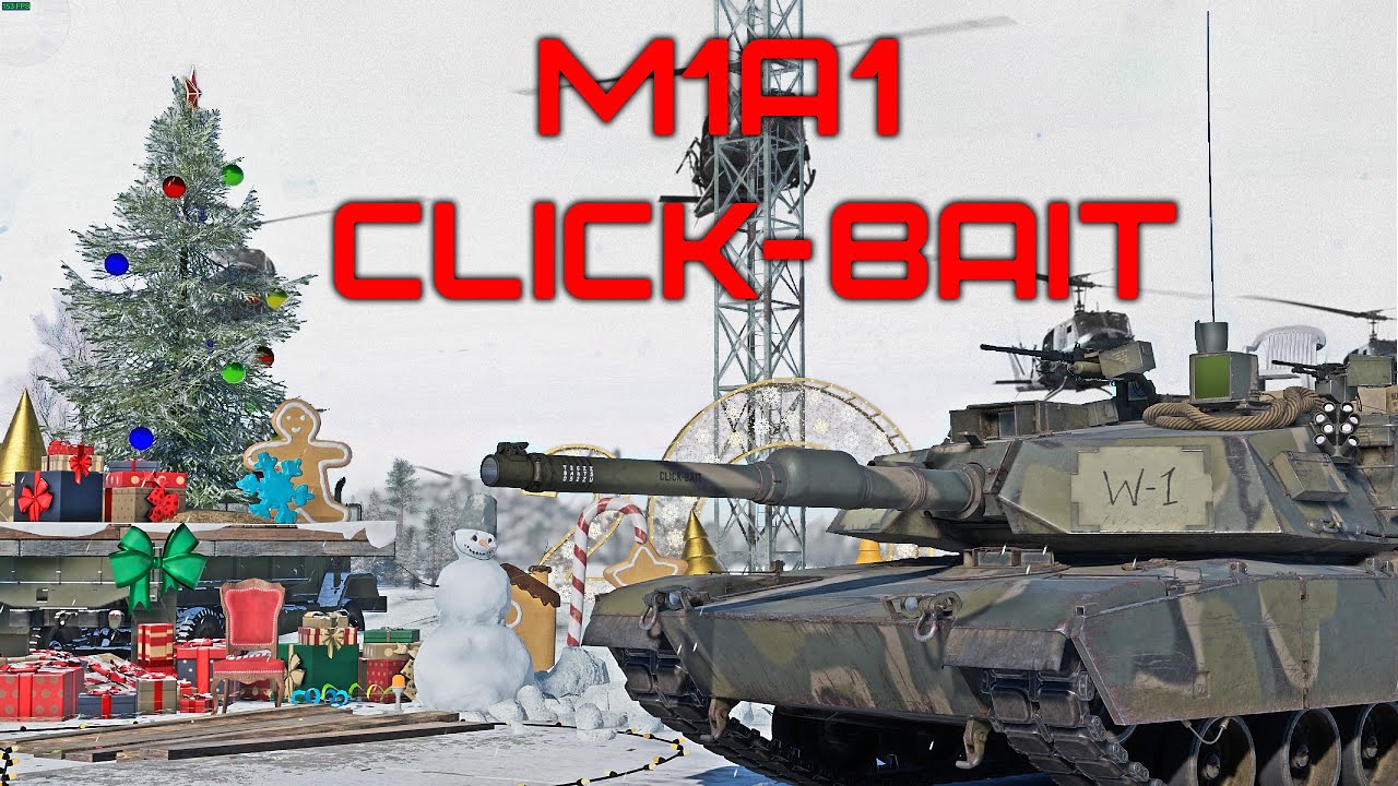 Abrams M1A1 Click-Bait ЛИДЕРСТВО НЕ ВЕРНУТЬ в War Thunder - YouTube