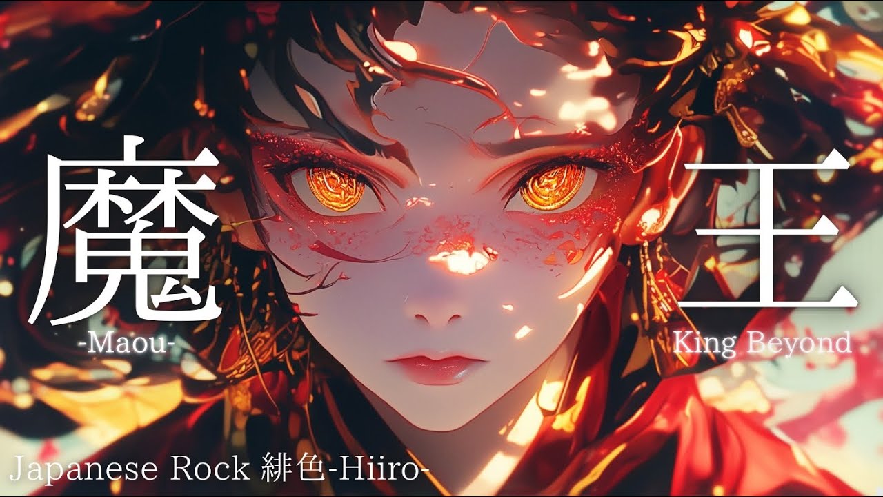 魔王 -Maou-｜King Beyond Salvation 美しき破滅。それが魔王。 【和風ロック】 【緋色 -Hiiro ...