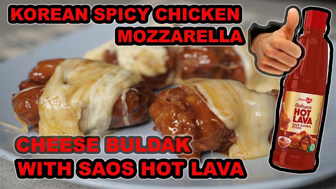 Resep Cheese Buldak ( Korean Spicy Fire Chicken with Mozzarella) ala ...