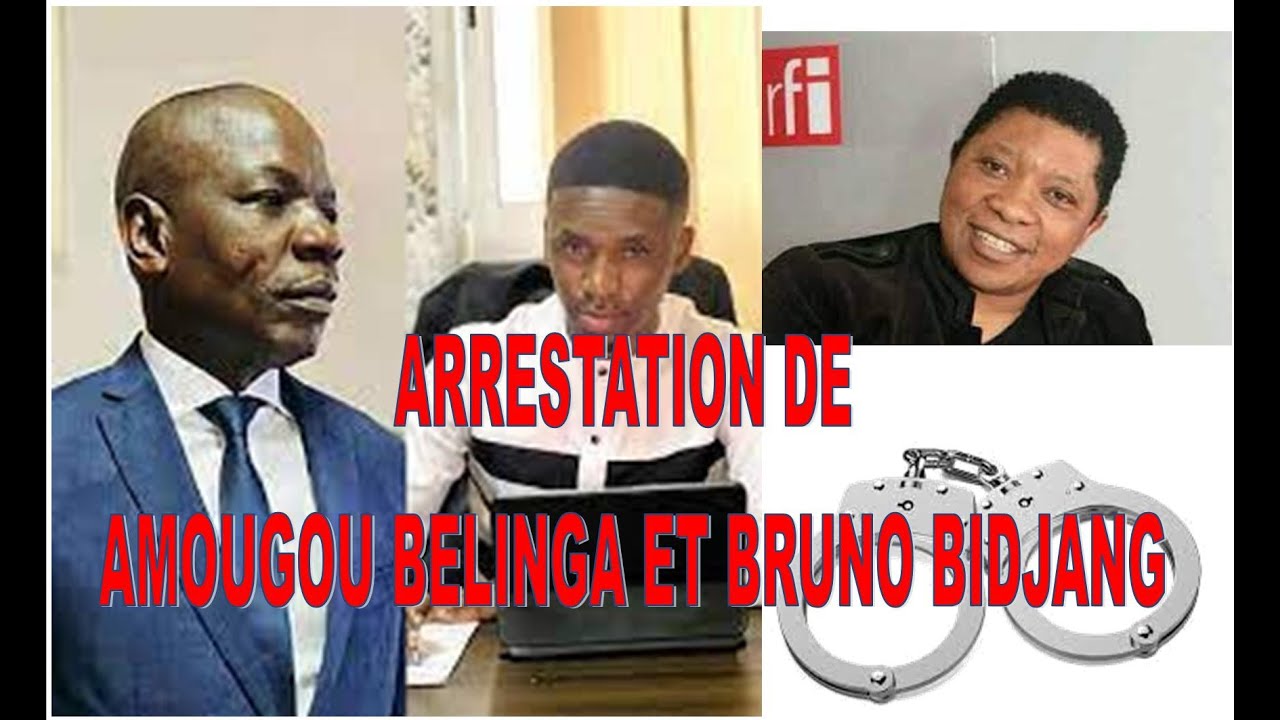 FILM DE L’ARR ESTATION D'AMOUGOU BELINGA, BRUNO BIDJANG ET COMPAGNIE ...