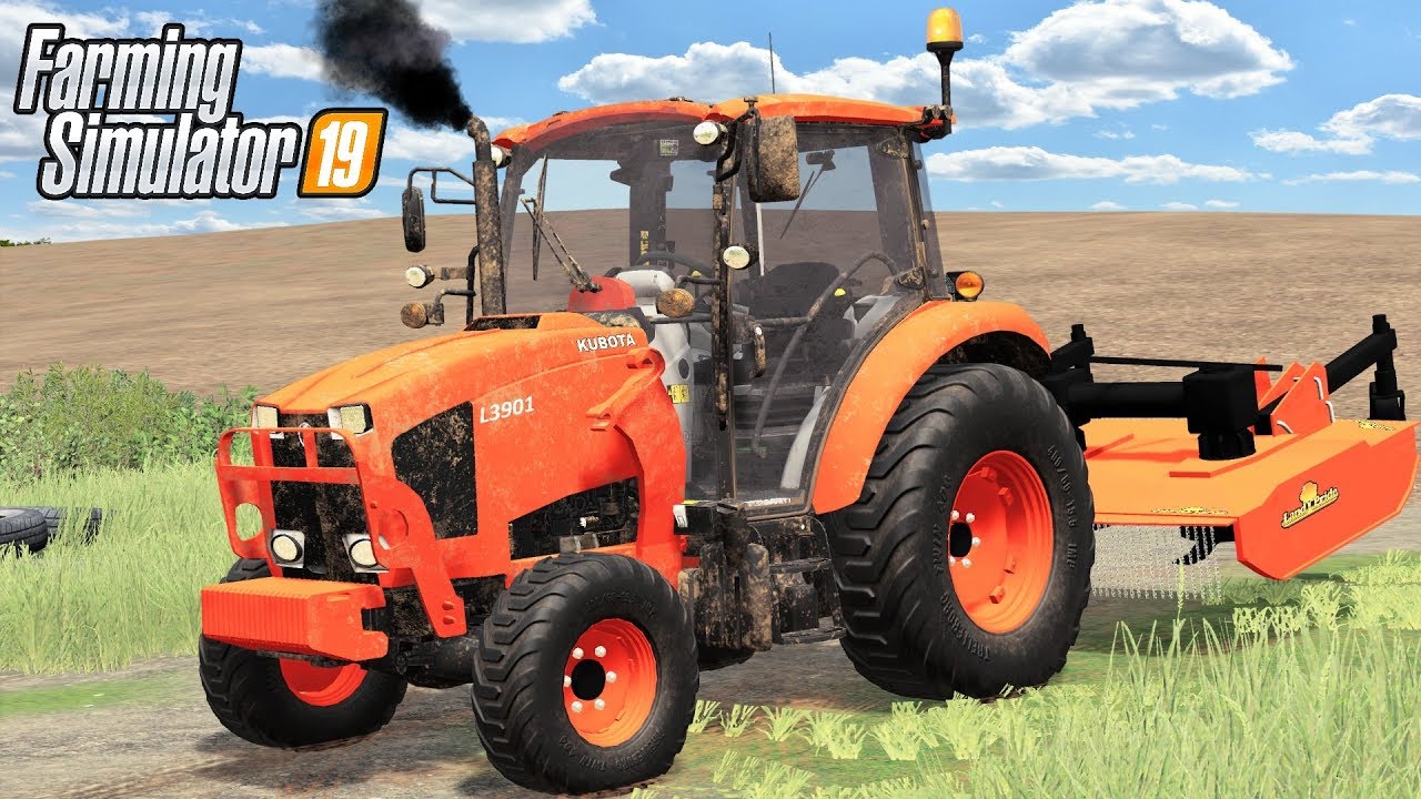 KUBOTA JOINS THE FARM - SEASONS FS19 (Oakfield Ep 8) - YouTube