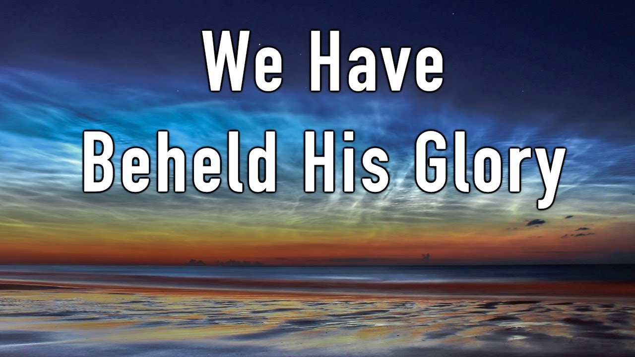 We Have Beheld His Glory - Co-Pastor Isaac Quick with Apostle Tommy E ...