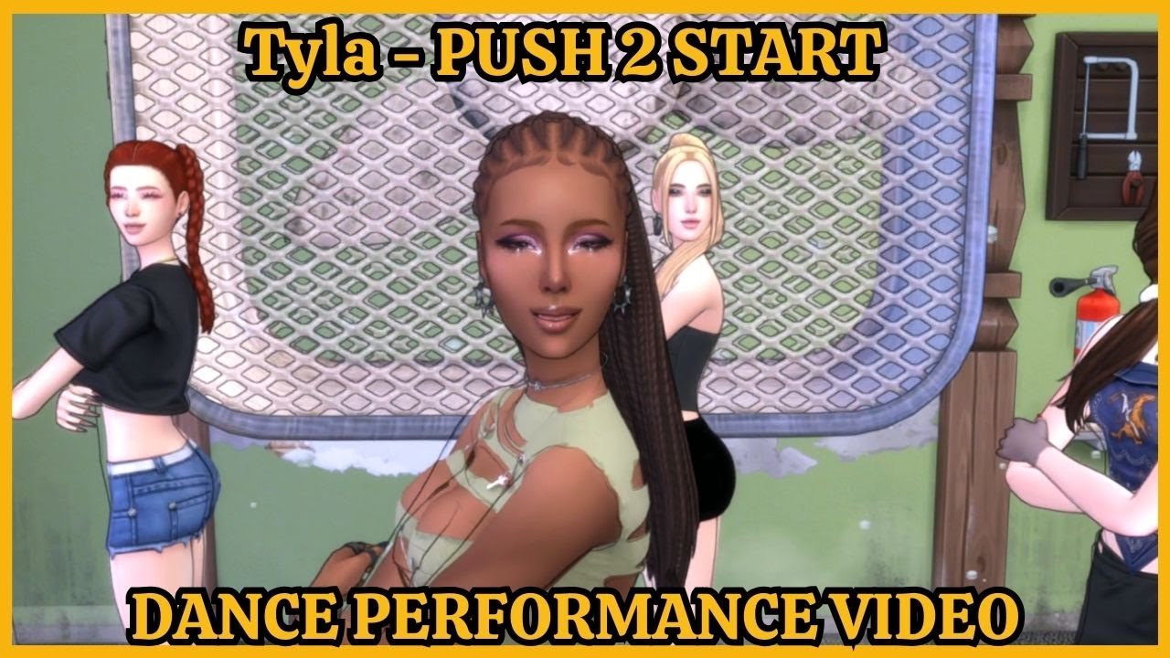 Tyla - PUSH 2 START | The Sims 4 | Dance Performance Video - YouTube