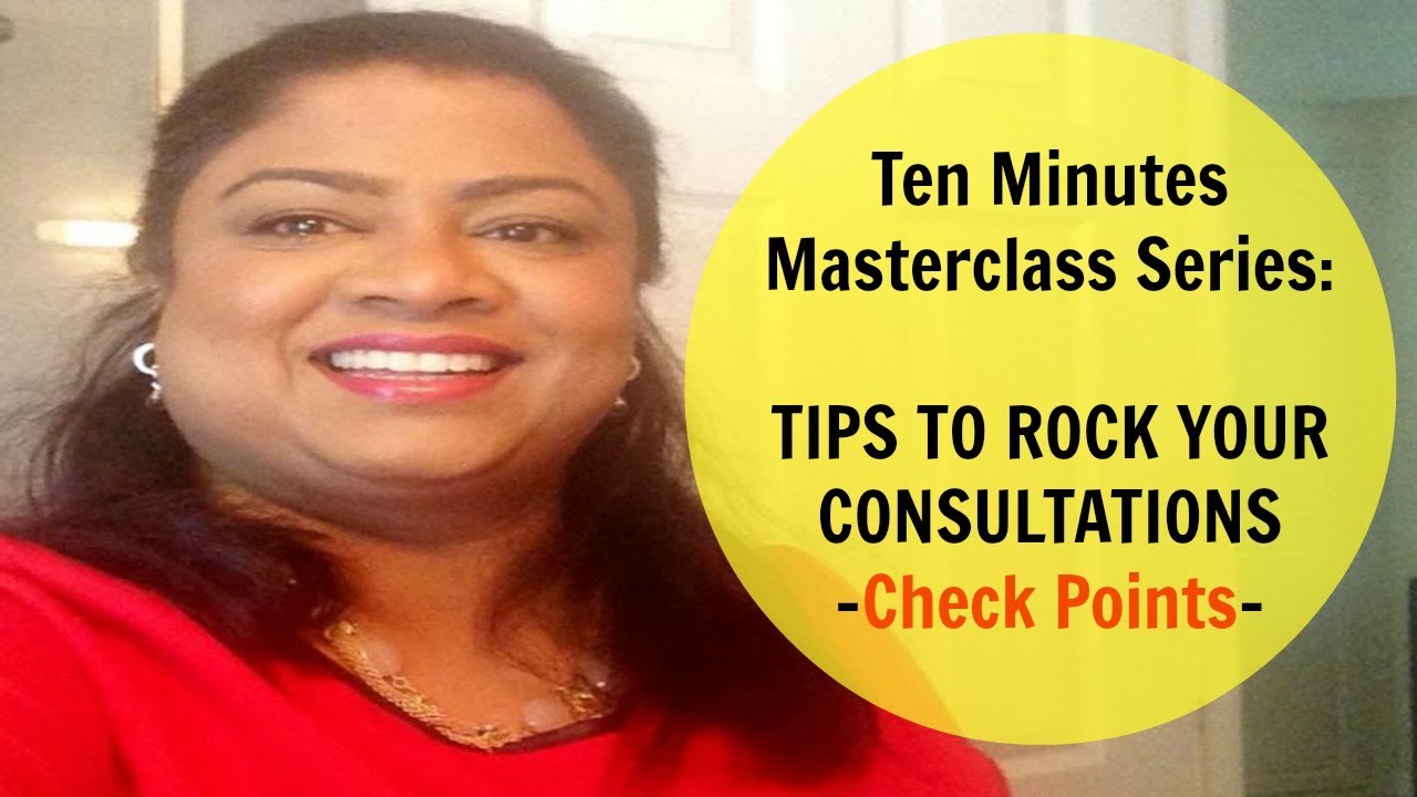 Learn About The Check Points To Use In Your Consultations - YouTube