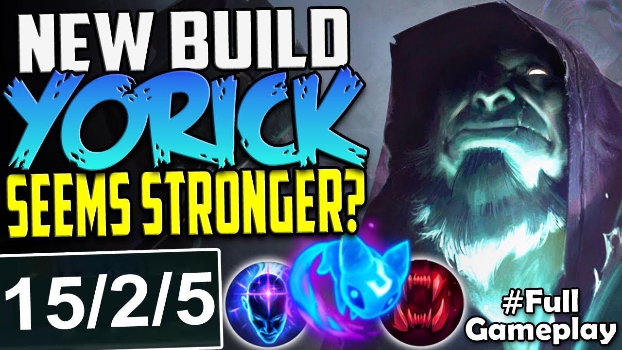 NEW YORICK BUILD | IT SEEMS STRONGER? | AERY Yorick vs Garen TOP LANE ...