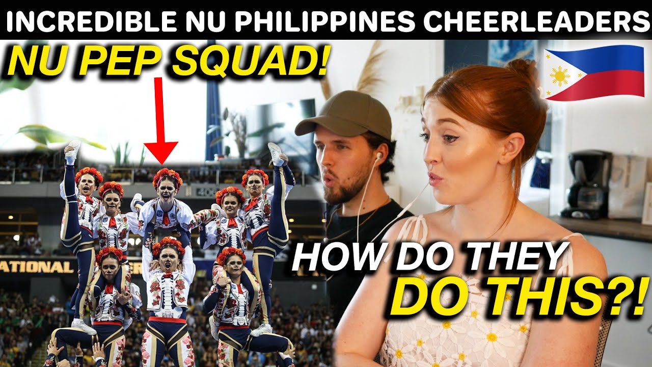 UNBELIEVABLE FILIPINO CHEERLEADERS PERFORMANCE! NU PEP SQUAD Reaction ...