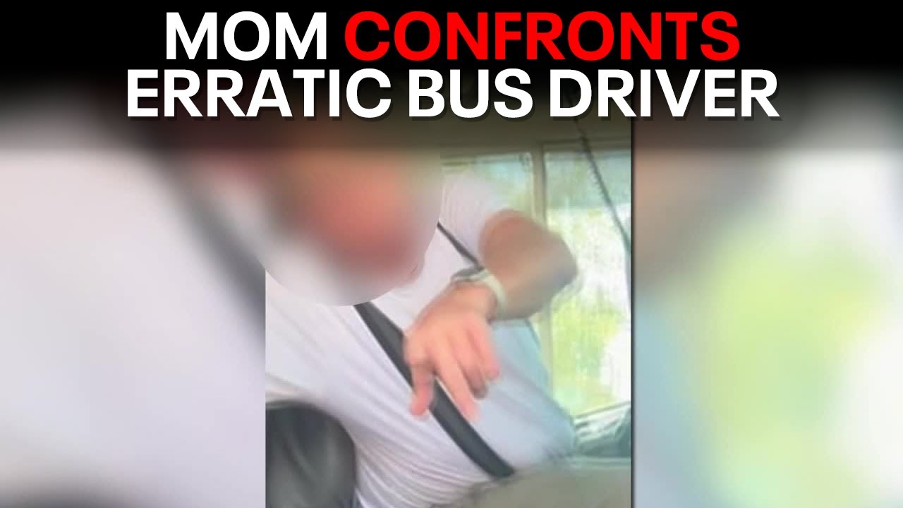 Denton ISD bus driver’s erratic driving under investigation - YouTube