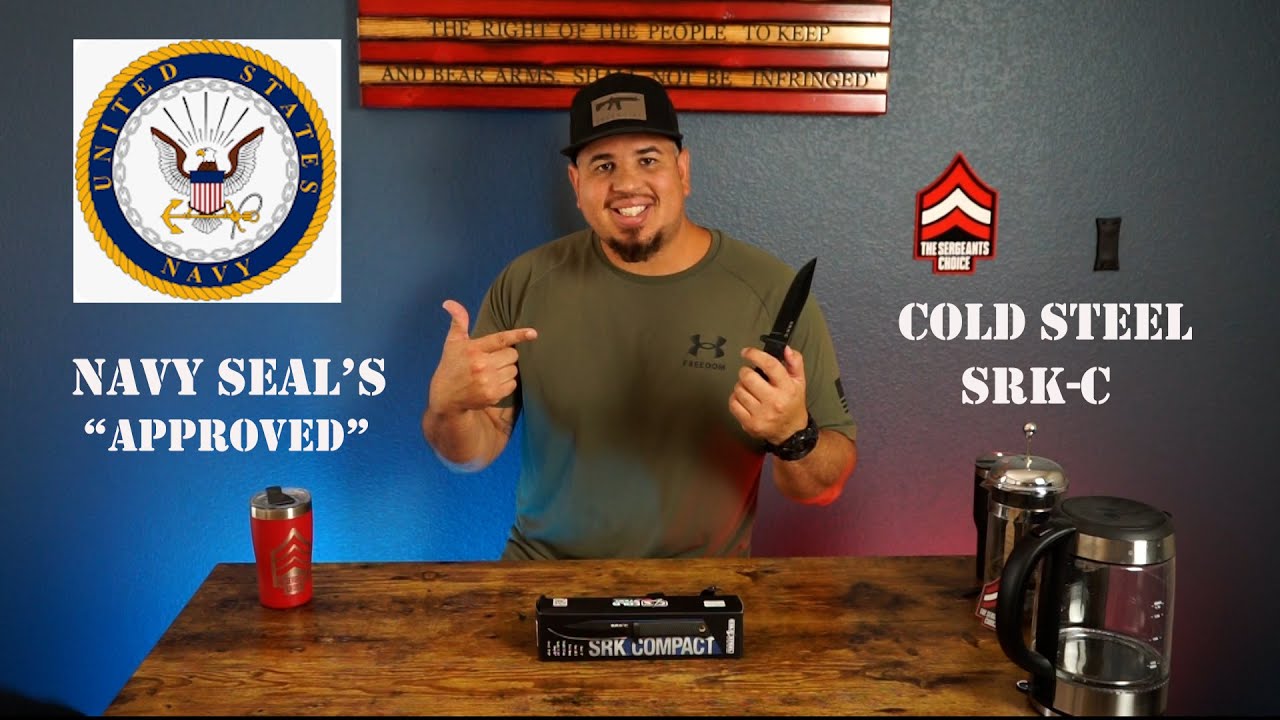 Cold Steel SRK-C Knife - Review - YouTube