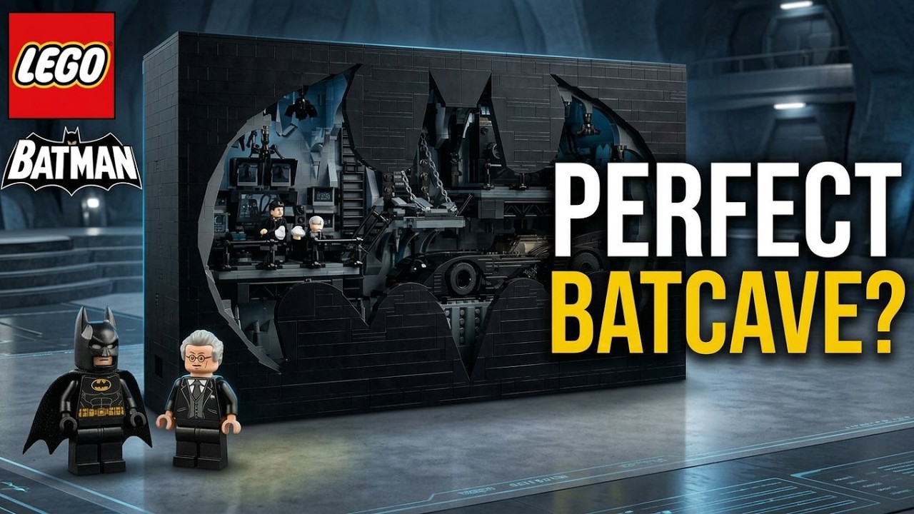 LEGO Batcave Shadow Box 76252 - Best DC Set? - YouTube