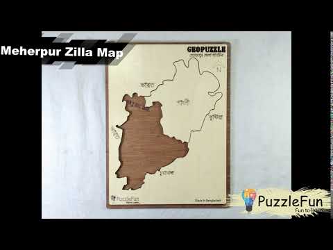 Meherpur Zilla Map