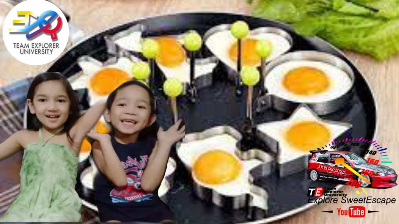 Egg molder kids unboxing - YouTube
