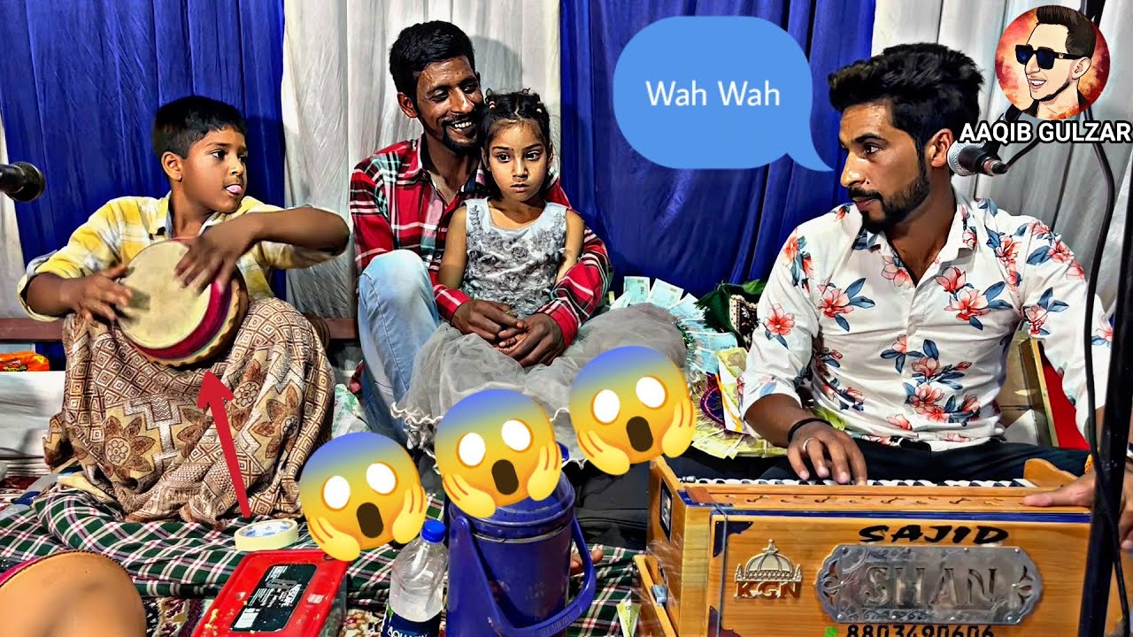 Little Kashmiri Boy Playing Daff😱 At Kashmiri Wedding🔥😳Public Shocked ⚡ ...