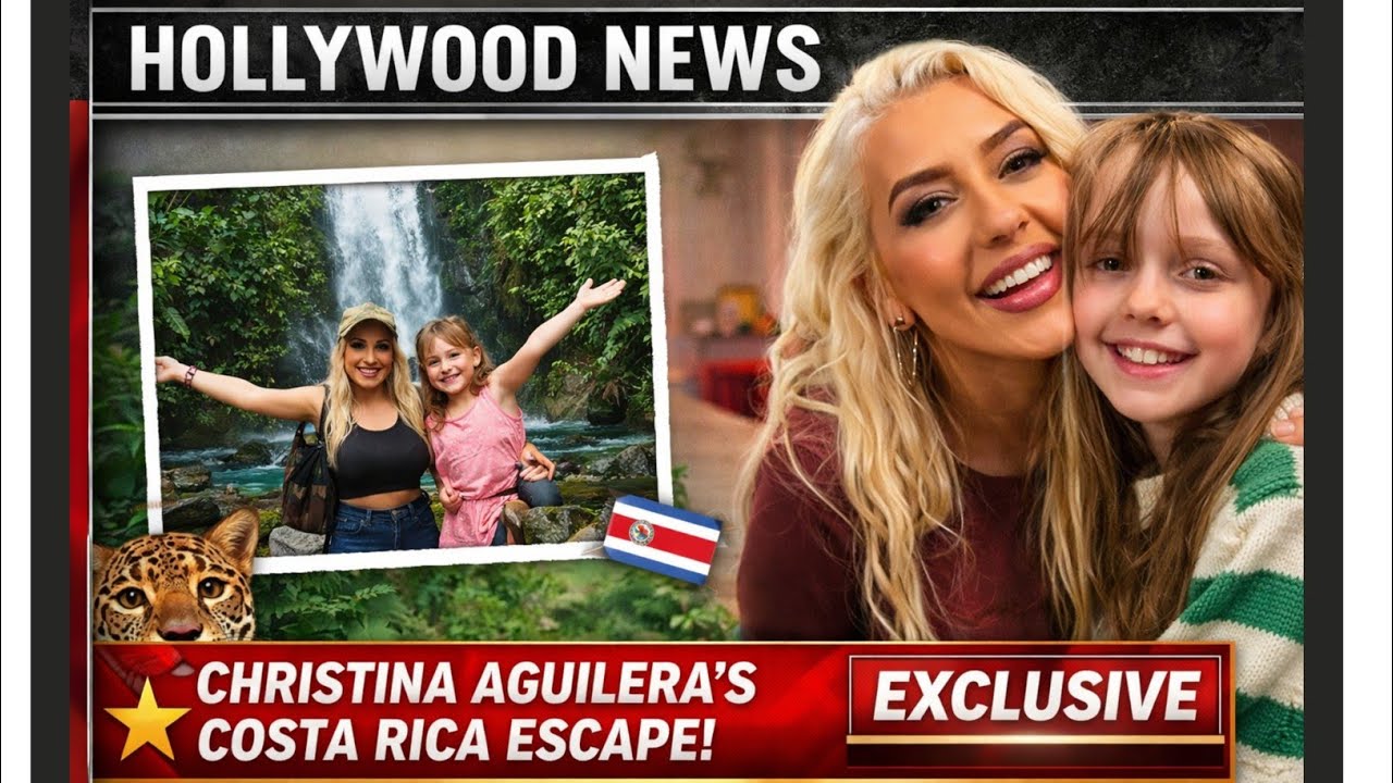 Christina Aguilera’s Costa Rica Escape EXPOSED! | Christina Aguilera ...