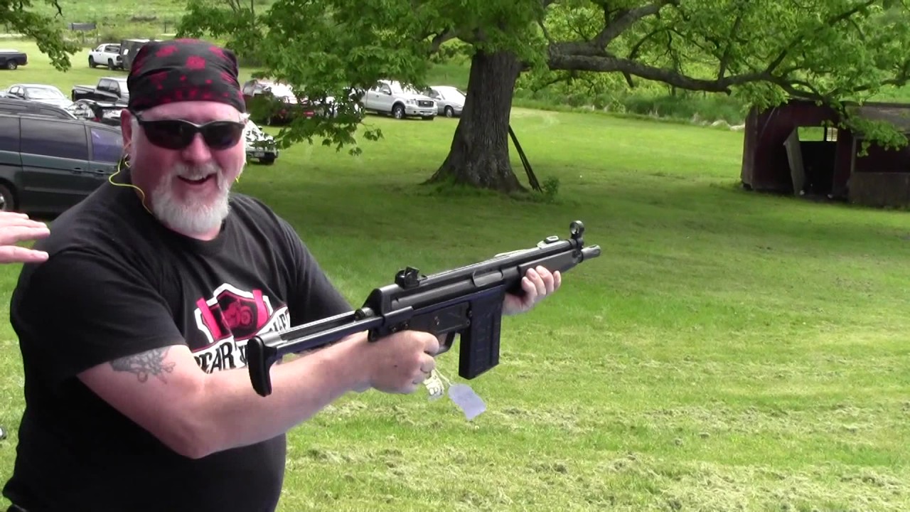 MP5 308 Carbine HK51 - YouTube