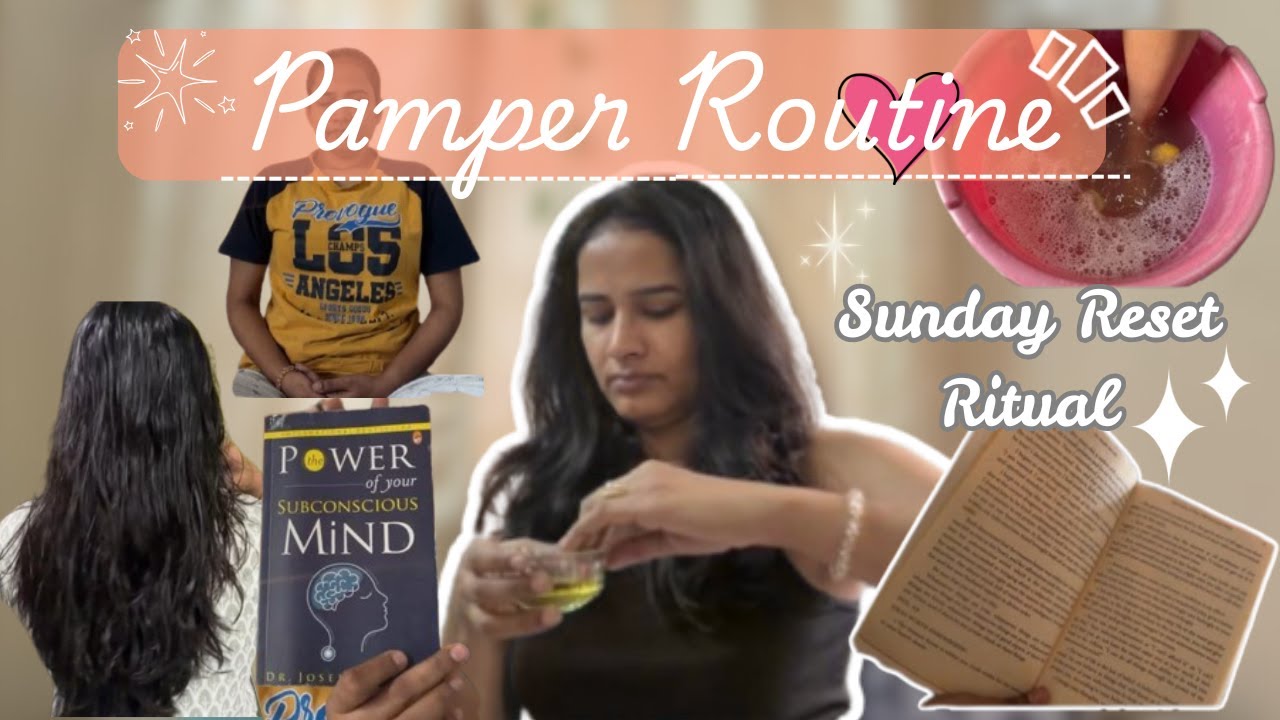 RELAXING SELF CARE DAY 2025 | Sunday Pamper Routine - YouTube